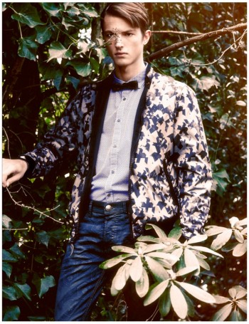Abel Finds This Season’s Camouflage for JFK Magazine – The Fashionisto