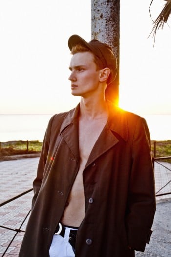 Julia Romanovskaya Shoots New Face Alexander Lunyov | The Fashionisto