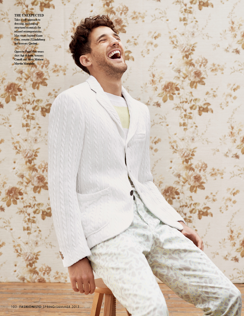 Max Rogers by Ben Harries for the Cover Story of Fashionisto #7 – The ...