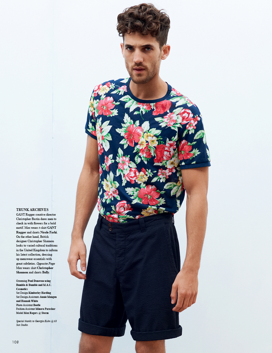 Max Rogers by Ben Harries for the Cover Story of Fashionisto #7 – The ...