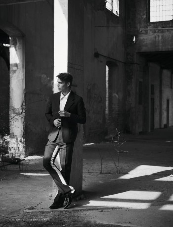 Michael Brus Captures Adam K for F.A.Q. Magazine – The Fashionisto