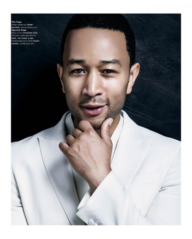 John Legend Covers Scene – The Fashionisto
