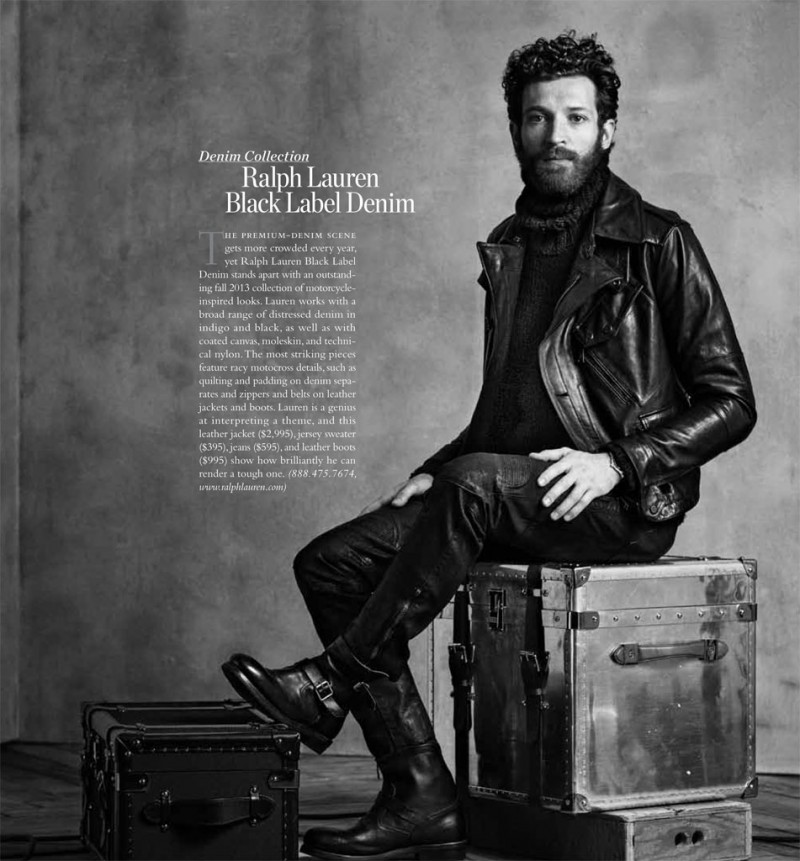 Neil Gavin Photographs Oliver Russel in Fall Styles for Robb Report