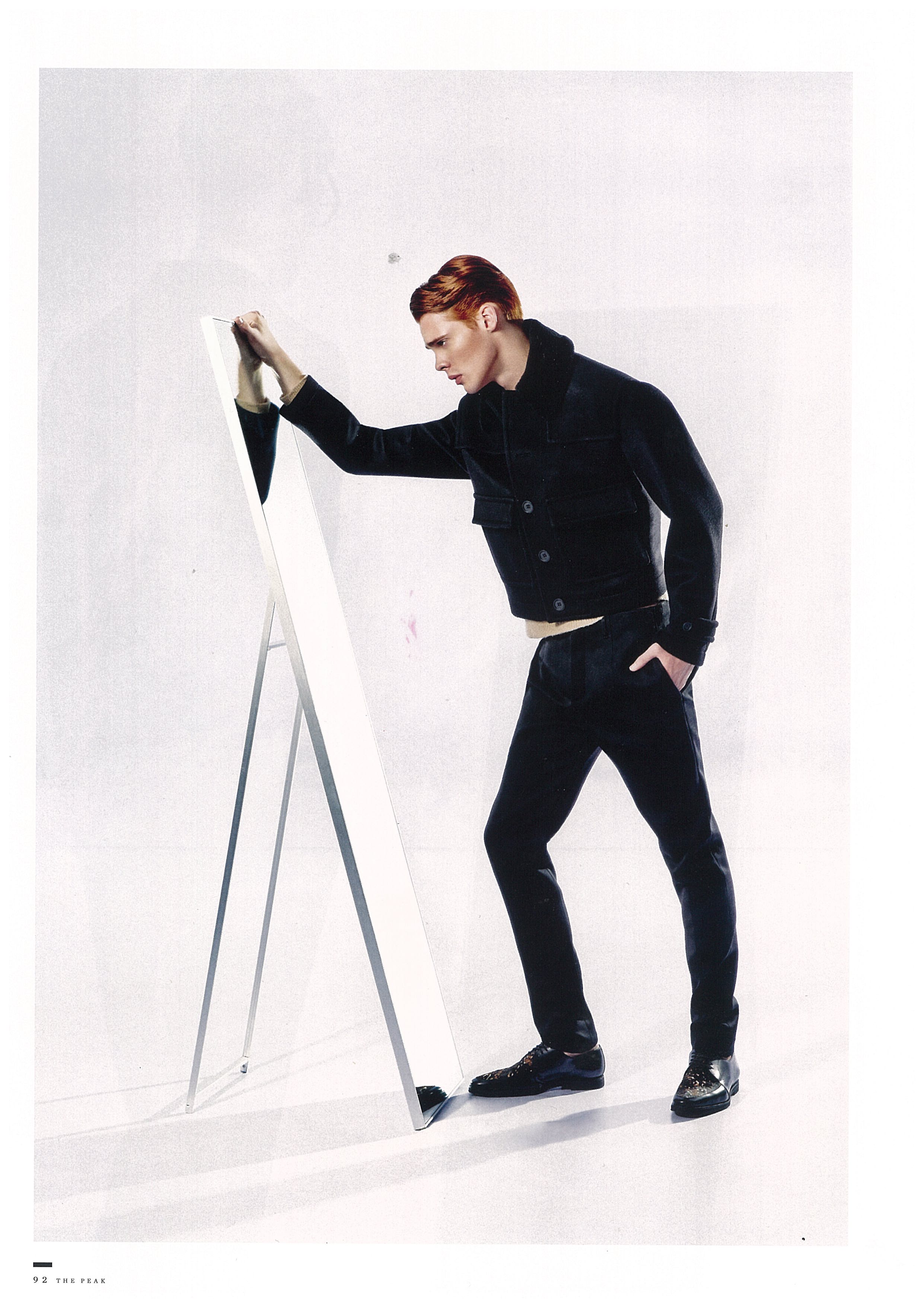 Cameron Gordon is a Modern Narcissus for The Peak – The Fashionisto