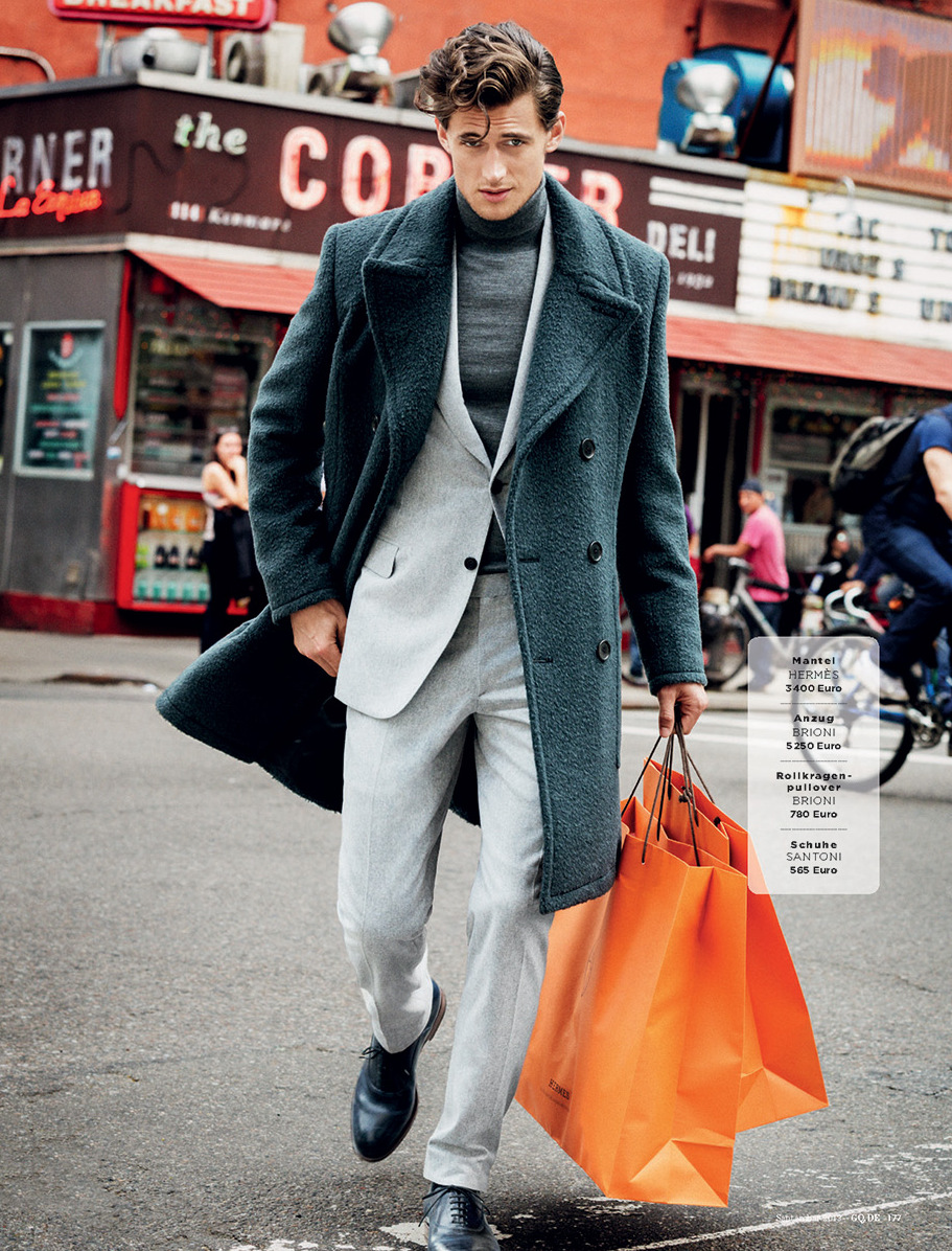 Garrett Neff Wears New Season’s Formals for GQ Germany – The Fashionisto