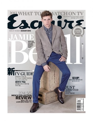 Jamie Bell Dons Fall Styles for Esquire Korea – The Fashionisto