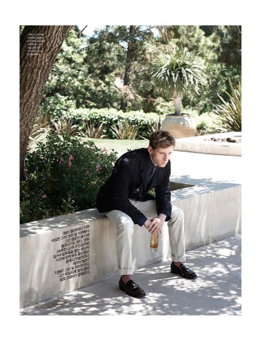 Jamie Bell Dons Fall Styles for Esquire Korea – The Fashionisto