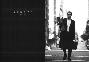 Tony Bryan Stars in Sandro’s Black & White Fall/Winter 2013 Campaign ...