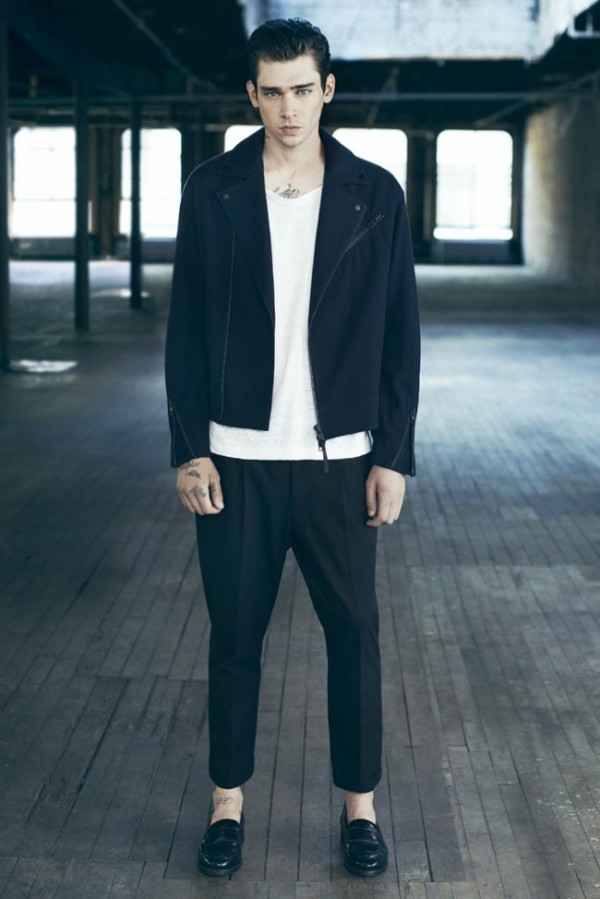 Cole Mohr Models AllSaints Spring/Summer 2014 – The Fashionisto