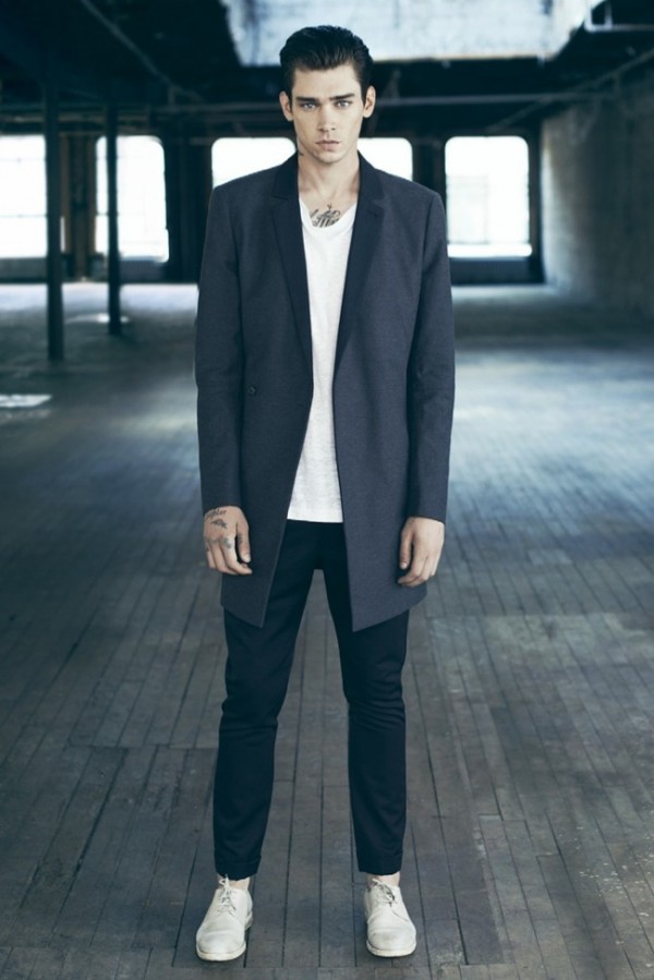 Cole Mohr Models AllSaints Spring/Summer 2014 – The Fashionisto