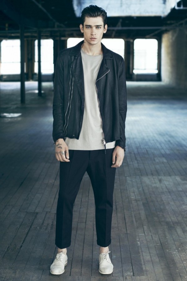 Cole Mohr Models AllSaints Spring/Summer 2014 – The Fashionisto