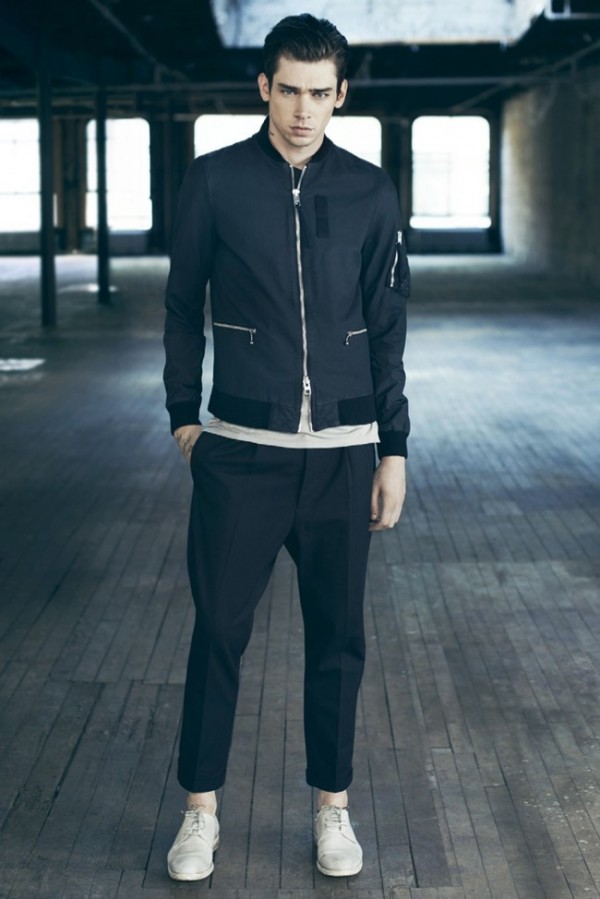 Cole Mohr Models AllSaints Spring/Summer 2014 – The Fashionisto