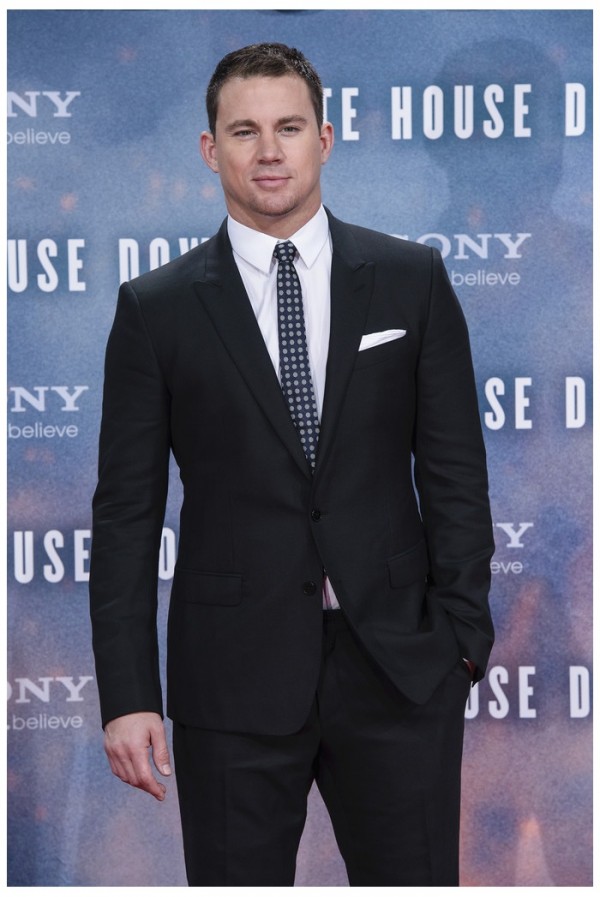 Channing Tatum Wears Dolce & Gabbana for Berlin Premiere of ‘White ...