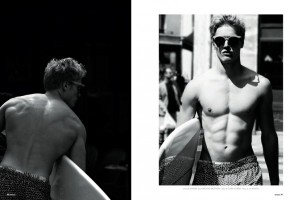 Jonas Fischer Adopts a Surfer Style for TenMag – The Fashionisto