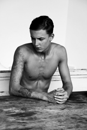 Lewis Chesson-Grieve Poses for a Relaxed Session with Krzysztof ...