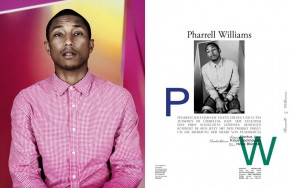 Pharrell for Interview Germany – The Fashionisto