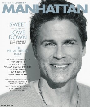 Rob Lowe Covers Manhattan Magazine – The Fashionisto