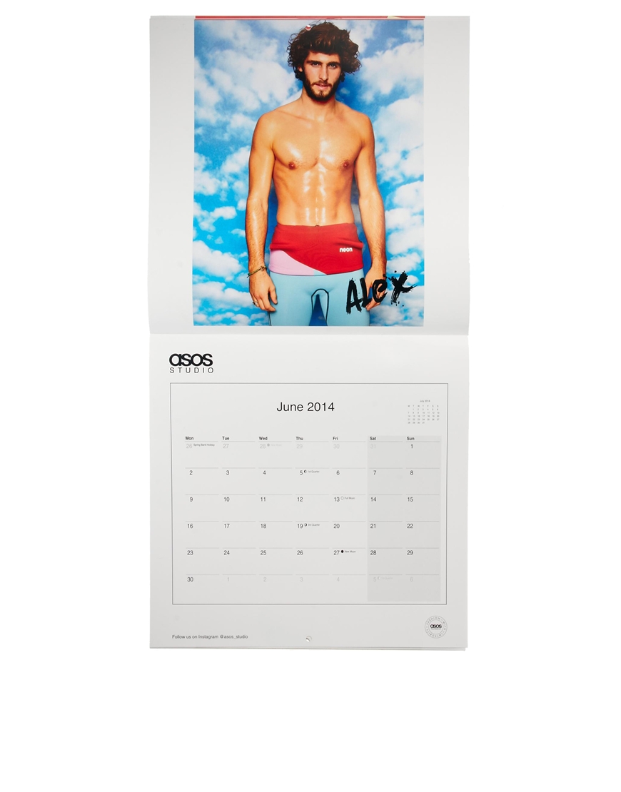 ASOS Boys 2014 Calendar – The Fashionisto