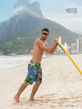 Pablo Morais, Luca Pougy & Saulo Melo Sport Beachwear for GQ Style ...