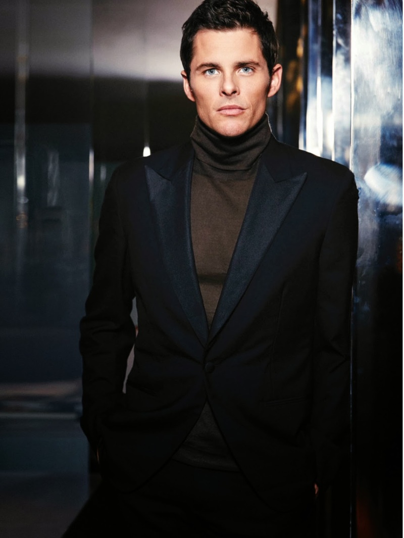 James Marsden Covers the December Issue of Esquire Middle East
