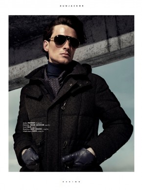 Matt Clunan Braces for the Cold with King Magazine – The Fashionisto