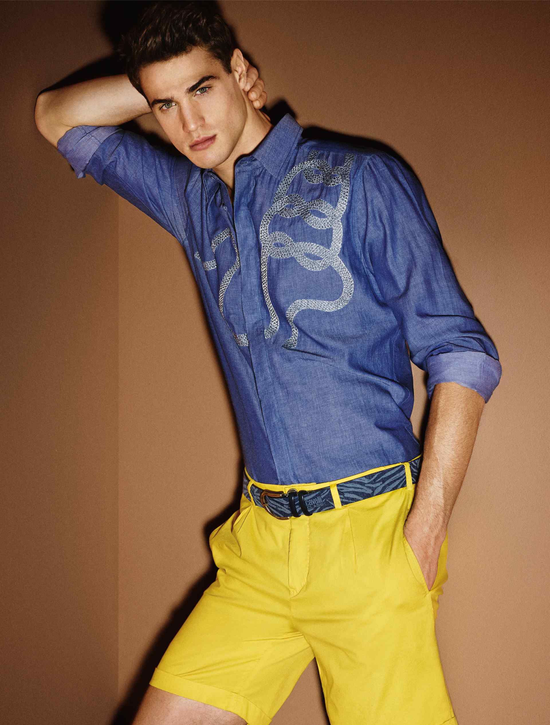 Andy Walters Appears in Class Roberto Cavalli Spring/Summer 2014 ...