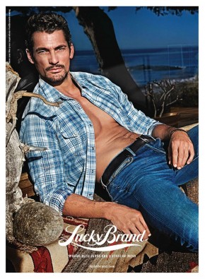 Another Photo of David Gandy for Lucky Brand S/S ’14 – The Fashionisto