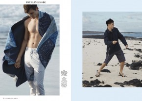 Thomas Gibbons Wears Serene Fashions for NZZ Magazine – The Fashionisto