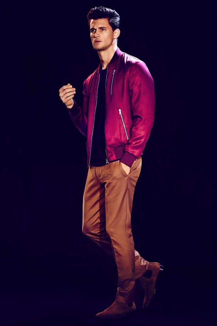 Garrett Neff Fronts Calibre Winter 2014 Campaign – The Fashionisto