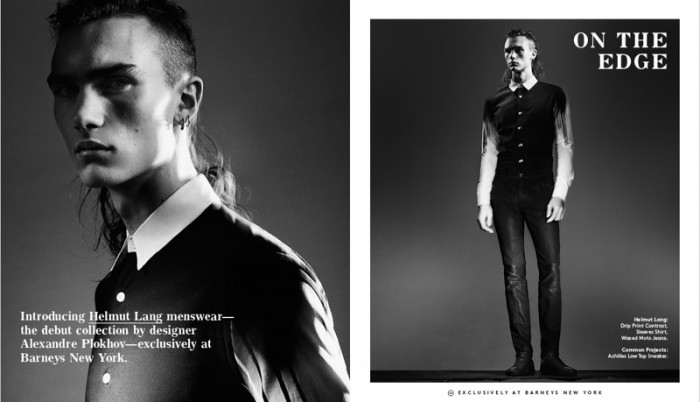 Gryphon O'Shea Models Barneys New York Exclusive Helmut Lang – The ...