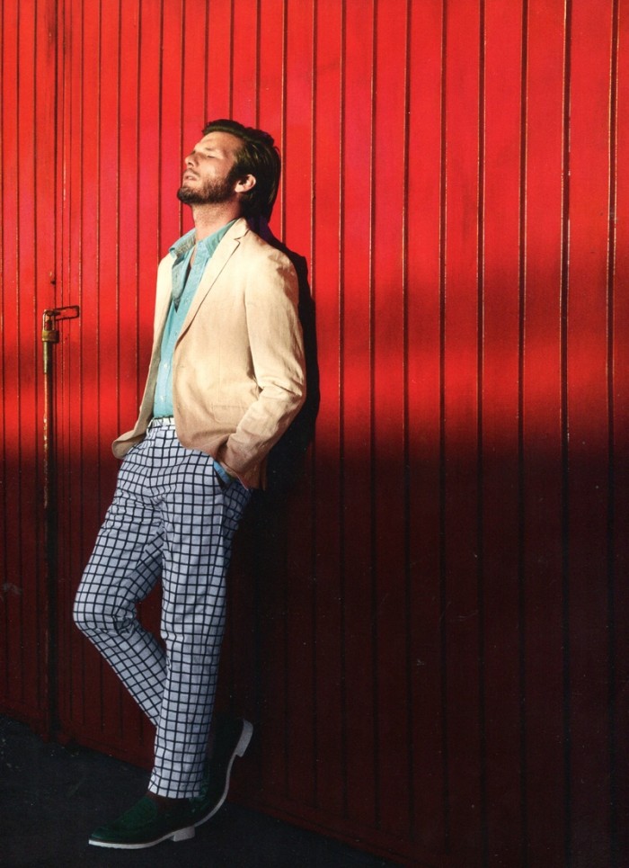 Nico Malleville Dons Bright Colors for GQ España – The Fashionisto