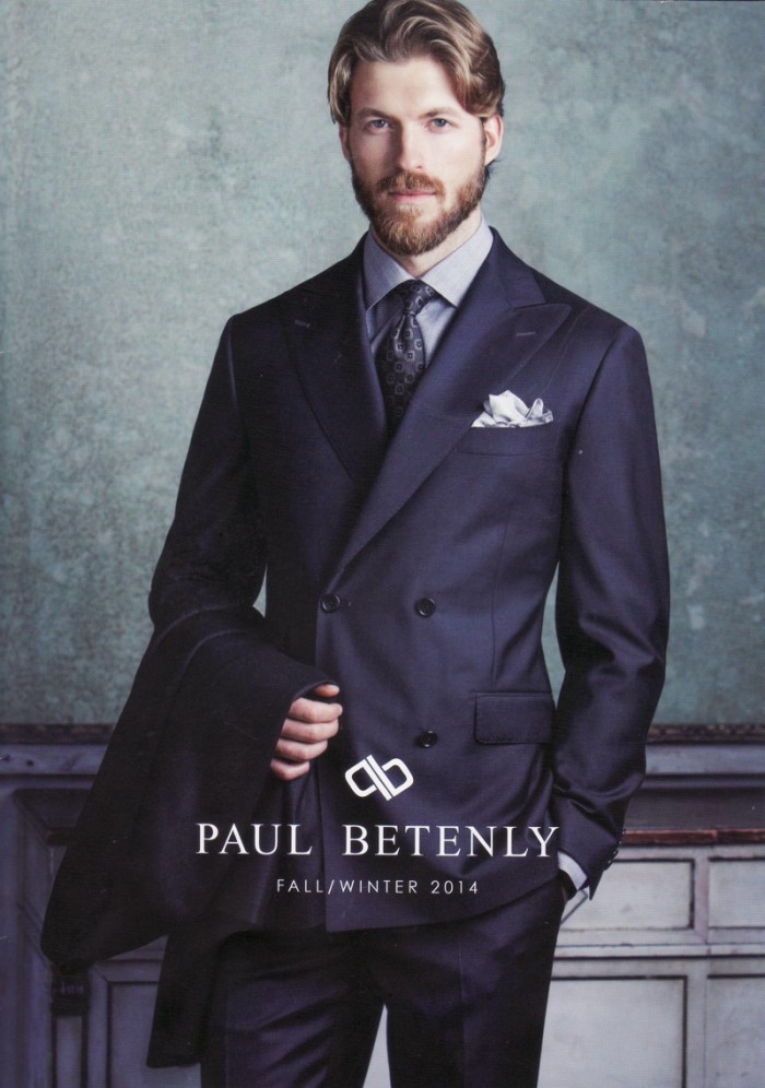 Aljoscha Fabregas Models Sleek Styles for Paul Betenly Fall/Winter 2014 ...