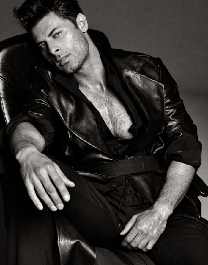 Model on Fire: Raul Popa by Maurizio Montani – The Fashionisto