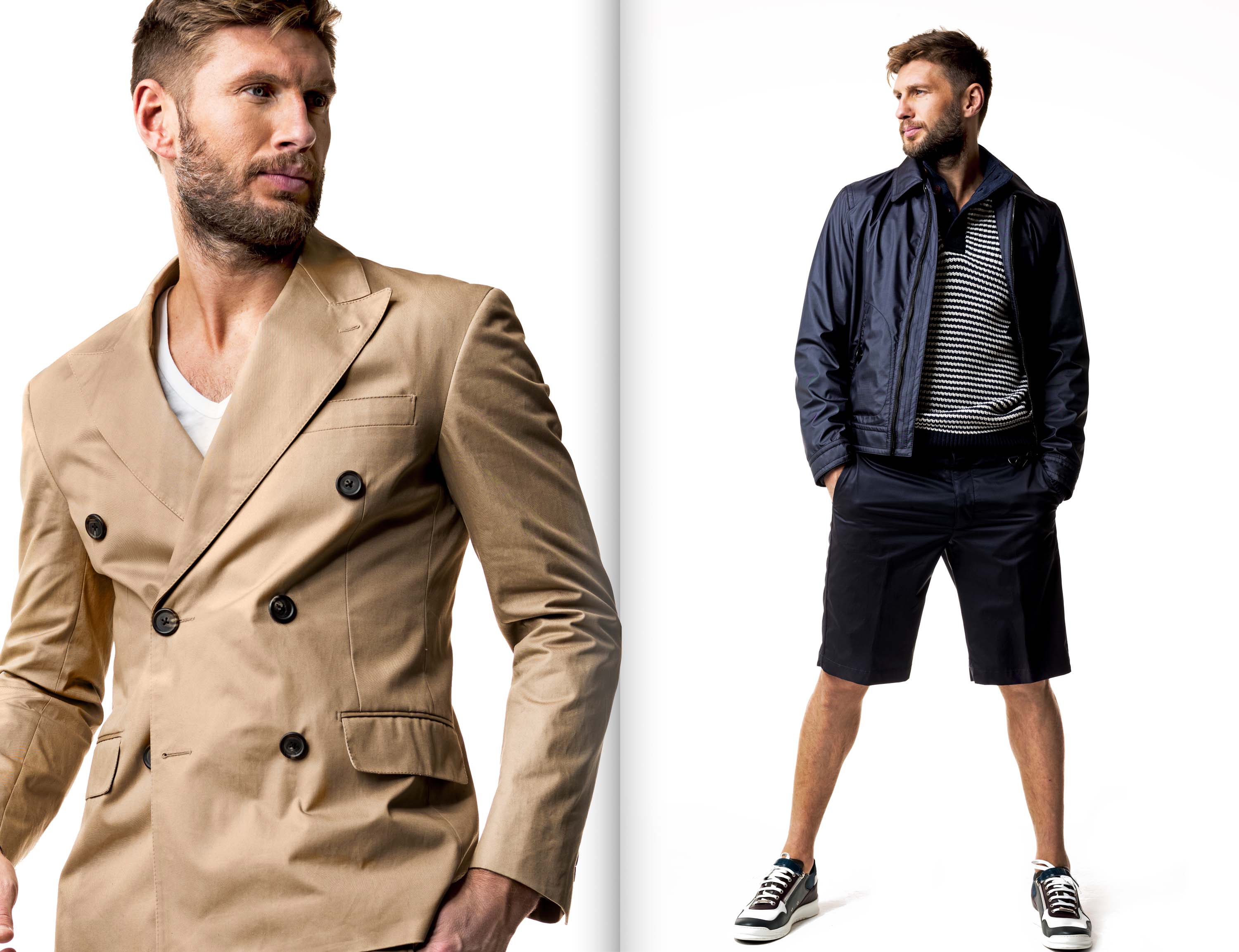 Footballer Evgeniy Levchenko Gets Sporty for GQ Russia – The Fashionisto