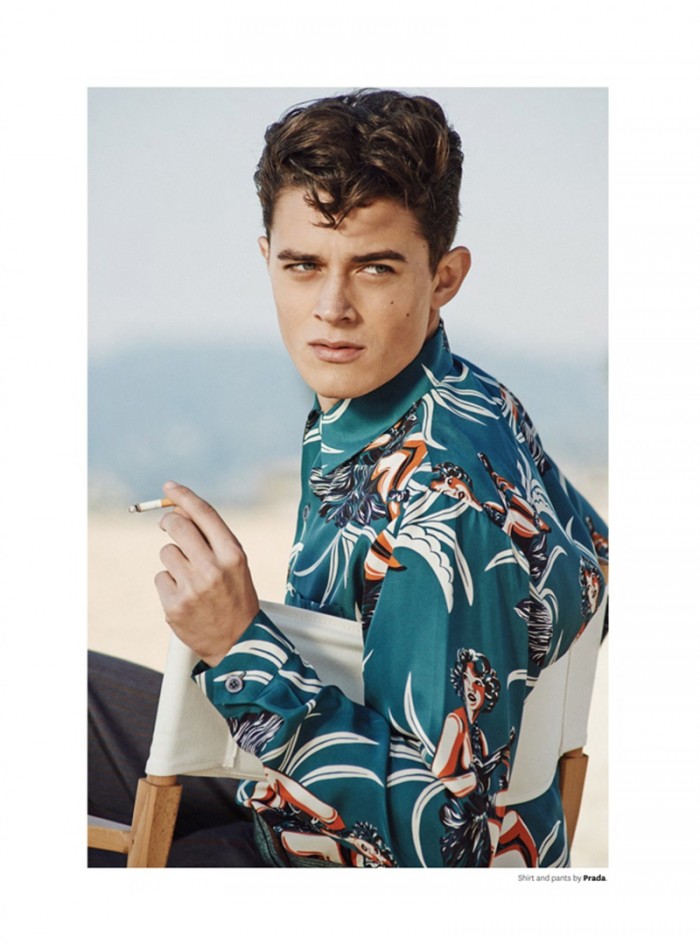 Blue Hawaii: George Elliott Goes Retro for Out – The Fashionisto
