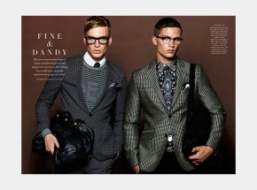Travel Chic! Nathaniel Visser + Alexander Hoad for Harper's Bazaar Man ...