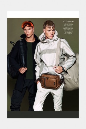 Travel Chic! Nathaniel Visser + Alexander Hoad for Harper's Bazaar Man ...