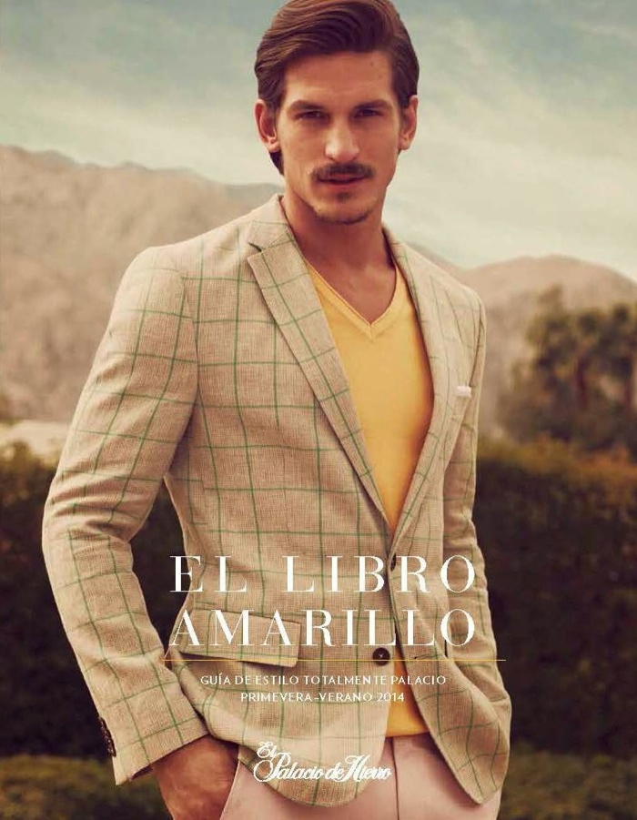 Jarrod Scott Models Classic Spring Fashions for El Palacio de Hierro ...