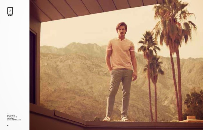 Jarrod Scott Models Classic Spring Fashions for El Palacio de Hierro ...