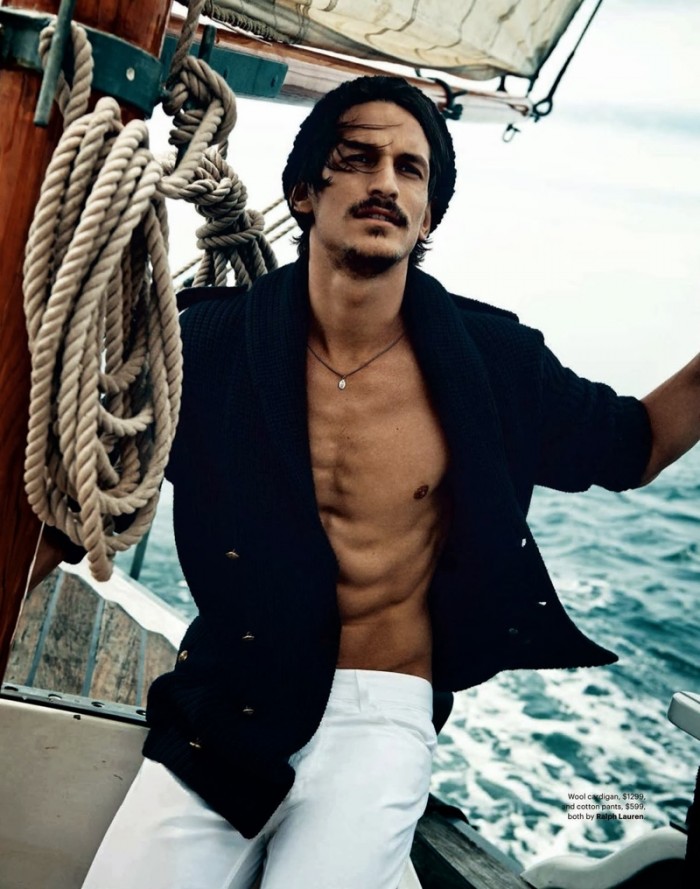 Jarrod Scott Models Nautical Fits for GQ Australia – The Fashionisto