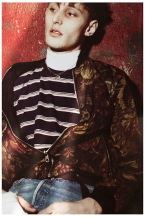 Jeremy Matos Sports Spring Bombers for T Magazine – The Fashionisto