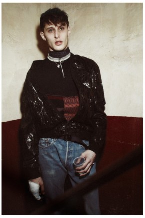Jeremy Matos Sports Spring Bombers for T Magazine – The Fashionisto