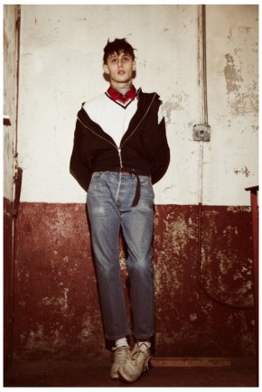 Jeremy Matos Sports Spring Bombers for T Magazine – The Fashionisto