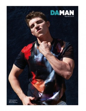Nolan Gerard Funk for Da Man, Talks Versace Campaign – The Fashionisto