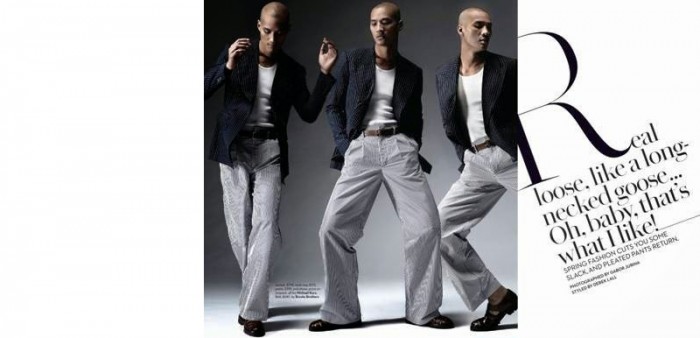 Paolo Roldan Hits the Studio Dancing for Men’s Fashion – The Fashionisto