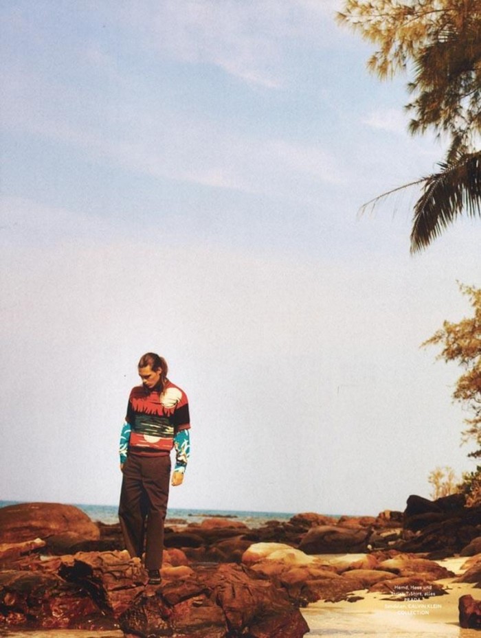 Travis Smith Hits the Beach for GQ Style Germany – The Fashionisto