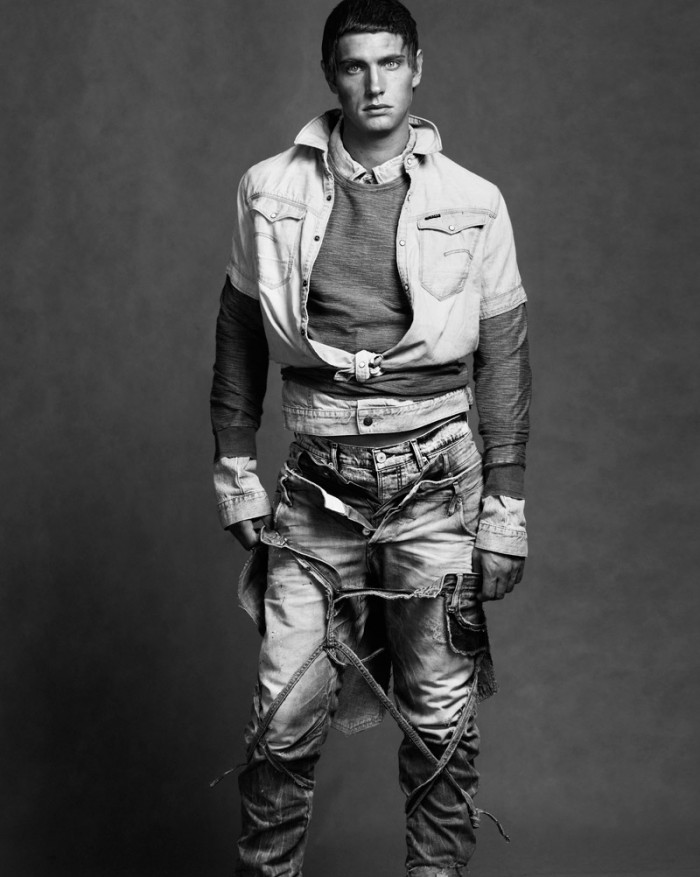 Denim Mayhem! Andrew Smith is Layered for Manuscript – The Fashionisto
