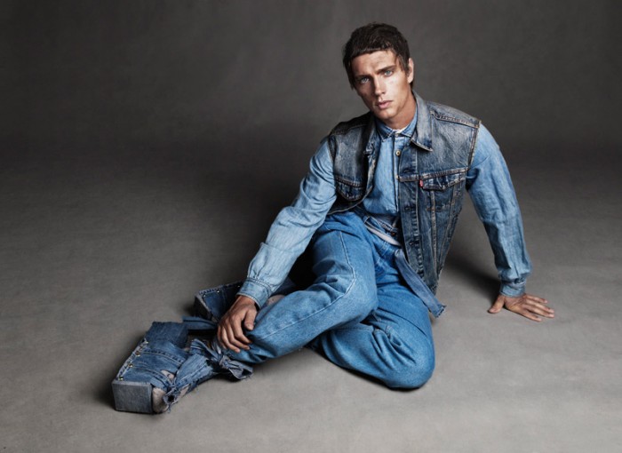 Denim Mayhem! Andrew Smith is Layered for Manuscript – The Fashionisto