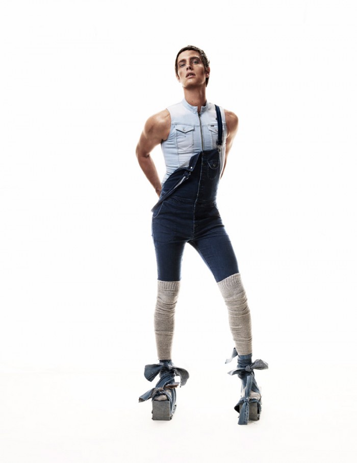 Denim Mayhem! Andrew Smith is Layered for Manuscript – The Fashionisto