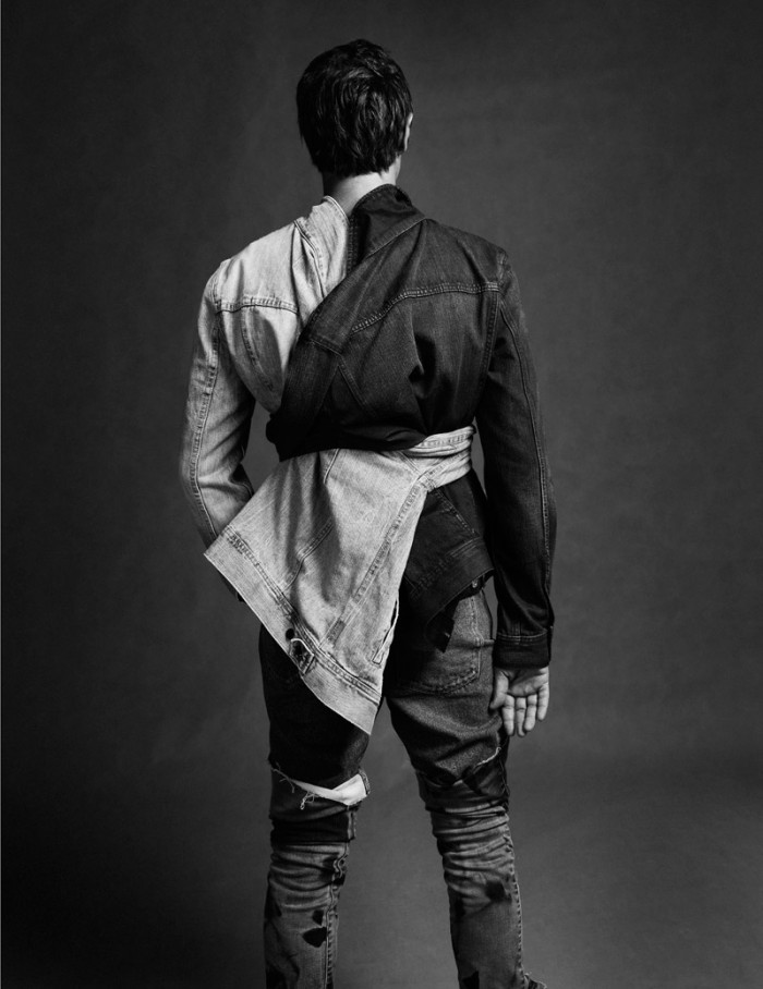 Denim Mayhem! Andrew Smith is Layered for Manuscript – The Fashionisto